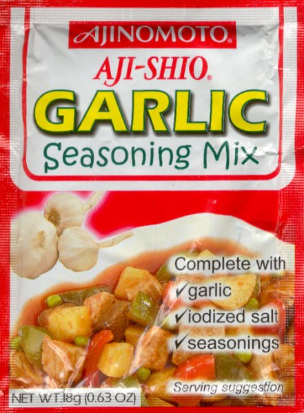 AJI-SHIO GARLIC SEASONING MIX [4801958706008, 18g (0.63 oz)] - $2.59 ...