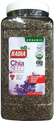 BADIA ORGANIC CHIA SEED [033844005191, 2.5kg (5.5 lbs)] - $22.89 : OSM ...