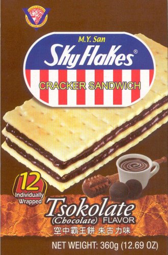 SKY FLAKES CRACKERS HANDY PACK PLASTIC CONTAINER [750515018105, 850g (1 ...